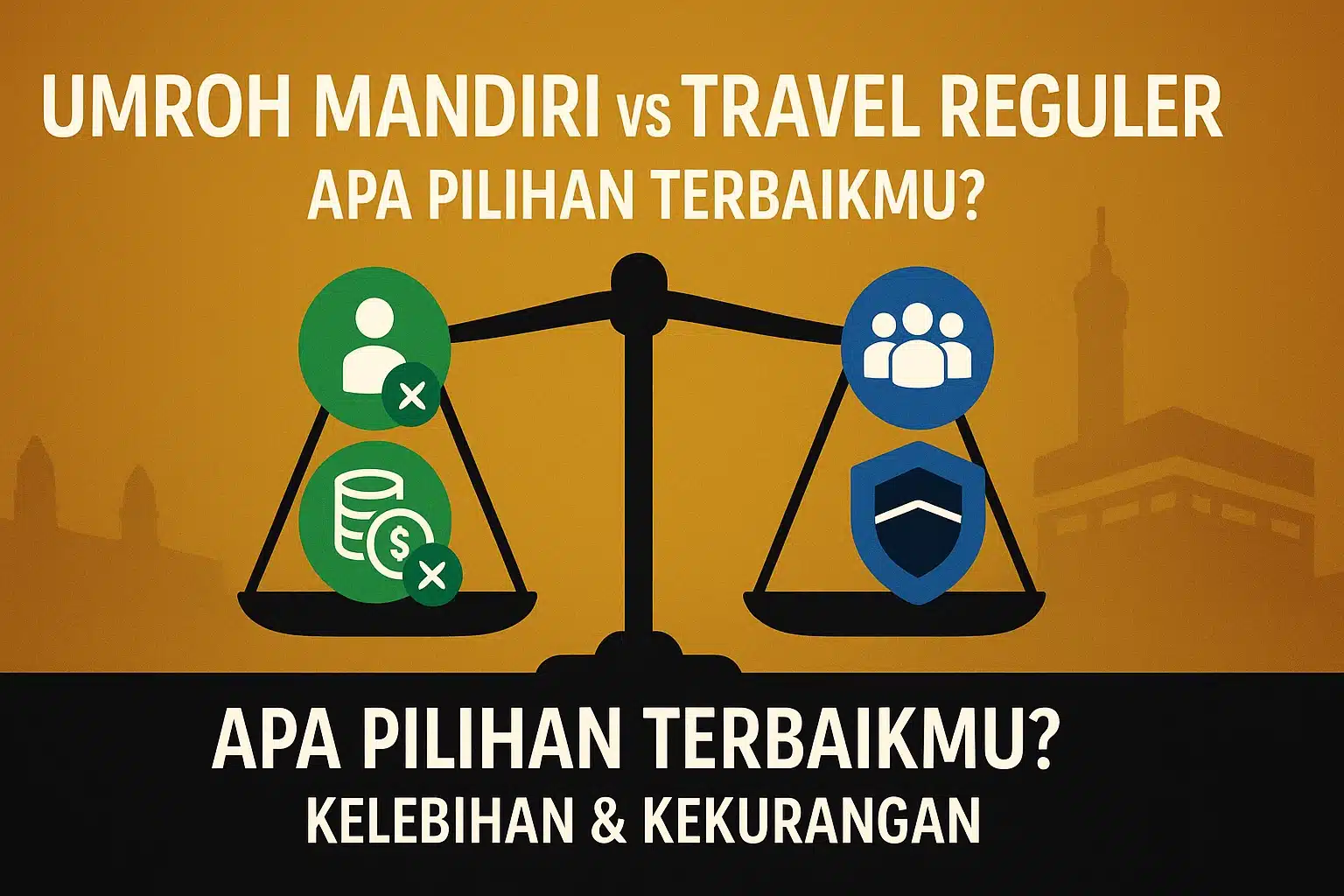 Kelebihan dan Kekurangan Umroh Mandiri Dibandingkan Travel Reguler ...